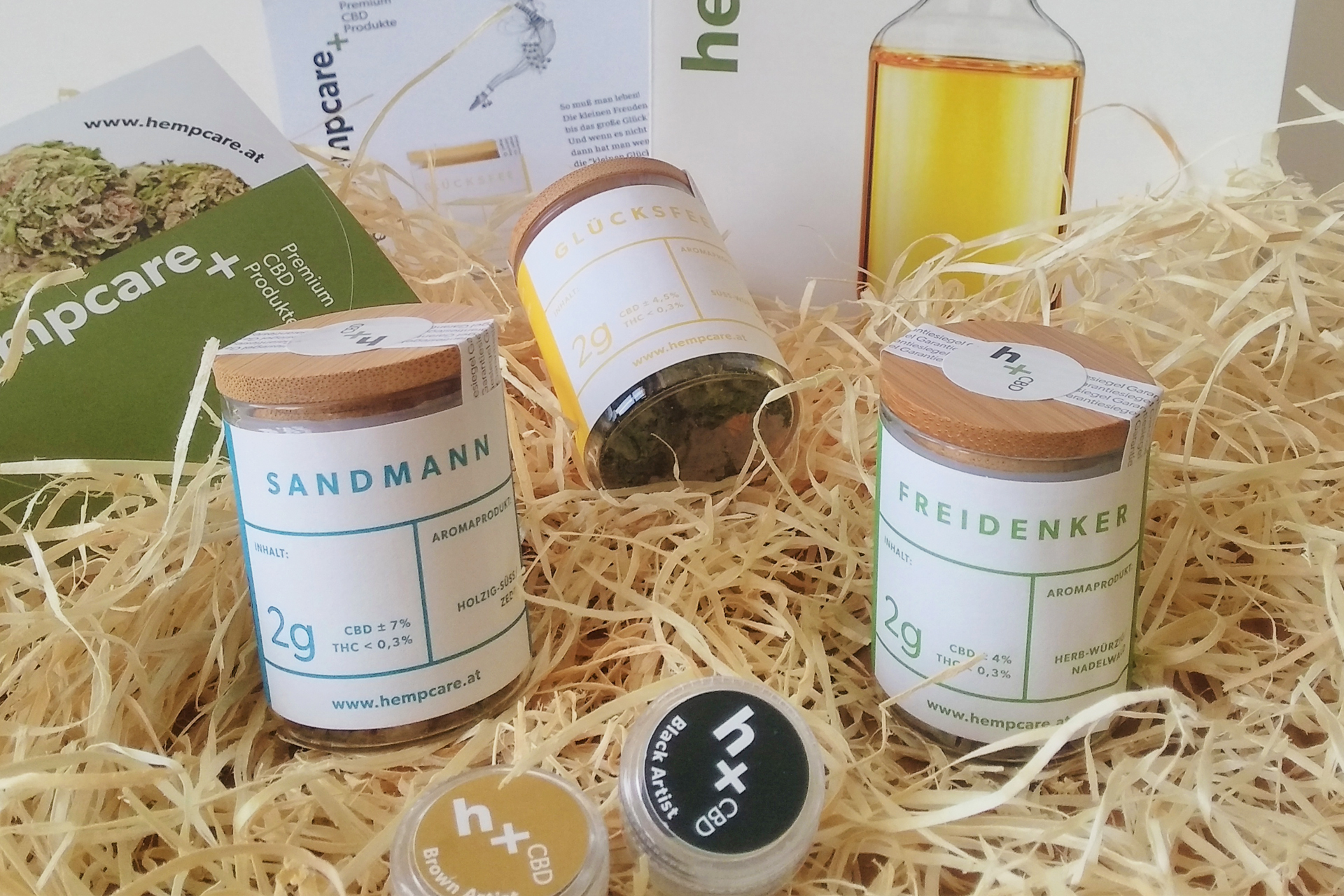 Vorstellung der Produkte von Hempcare + CBD - CBD Guide Austria